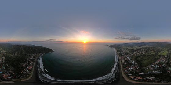 La foto del día la tarde en Palo Seco | CRHoy.com