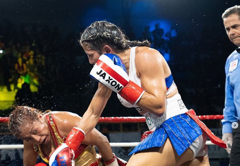 (VIDEO) Yokasta explicó por qué sube al ring hasta 3 veces por año ...
