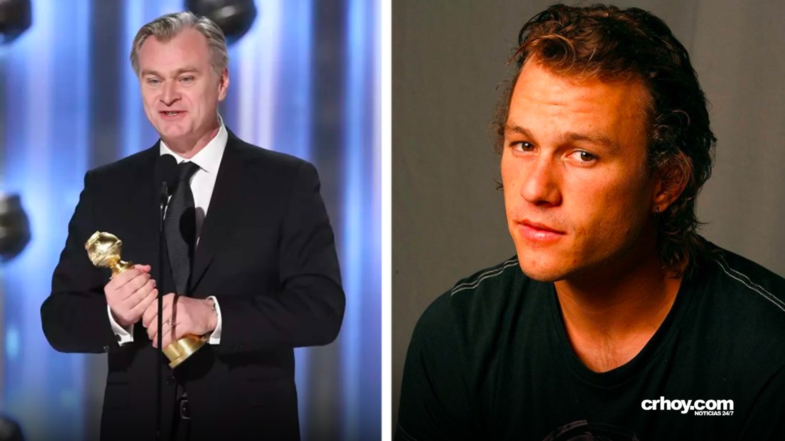 (VIDEO) Nolan recuerda a su Joker en discurso de los Globos de Oro ...