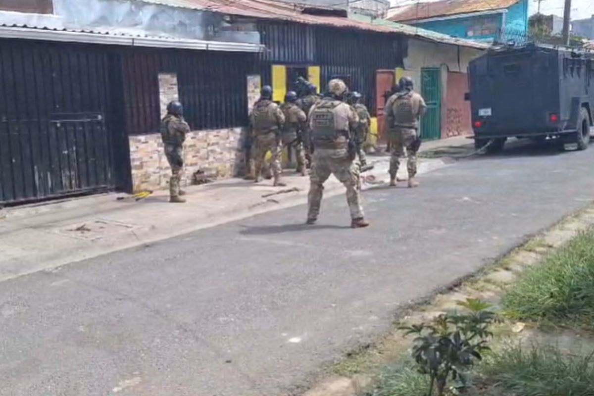 OIJ realiza 7 allanamientos en Purral por venta de drogas | CR Hoy