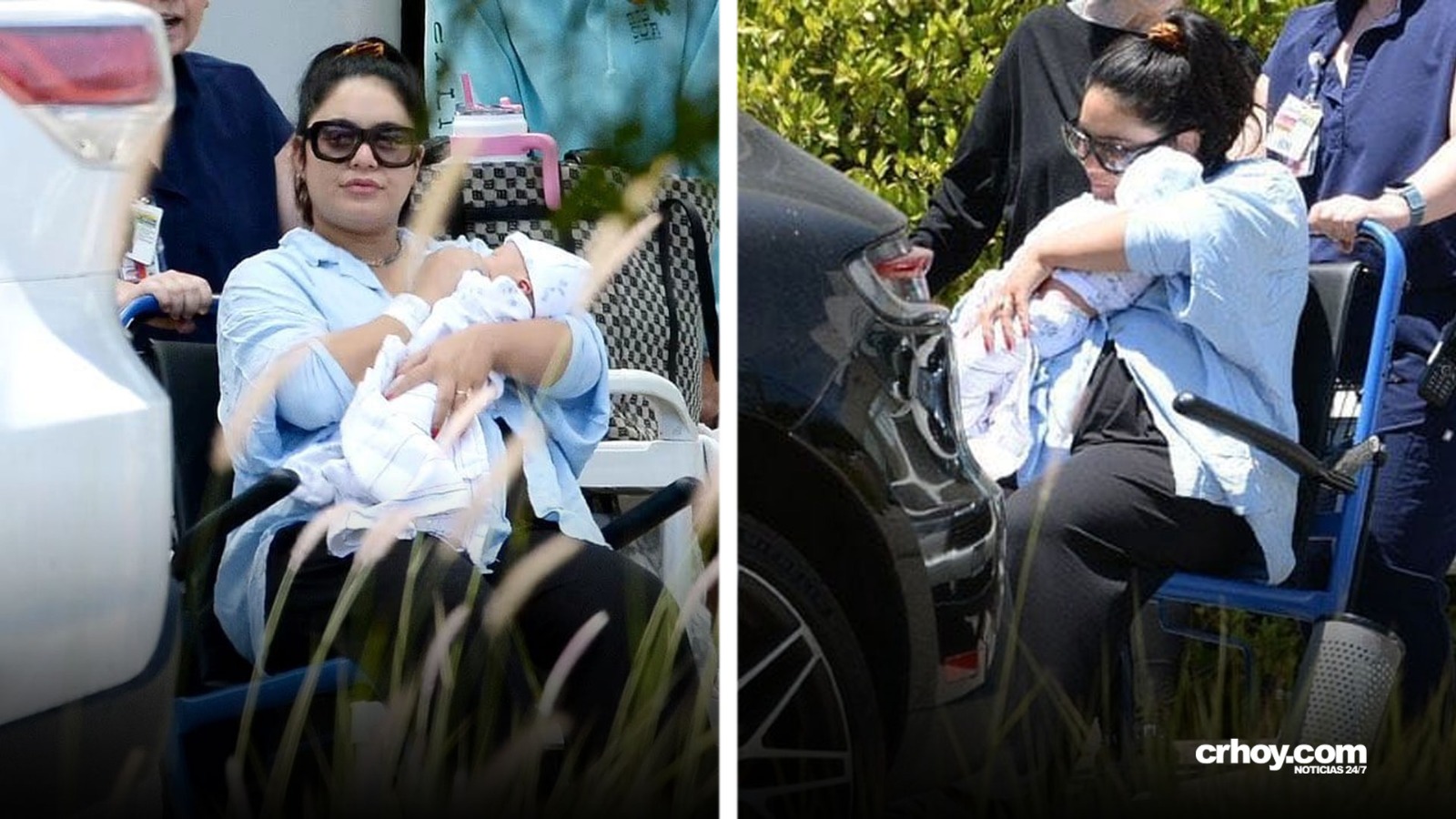 Vanessa Hudgens ya es mamá: Vea las fotos saliendo del hospital | CR Hoy