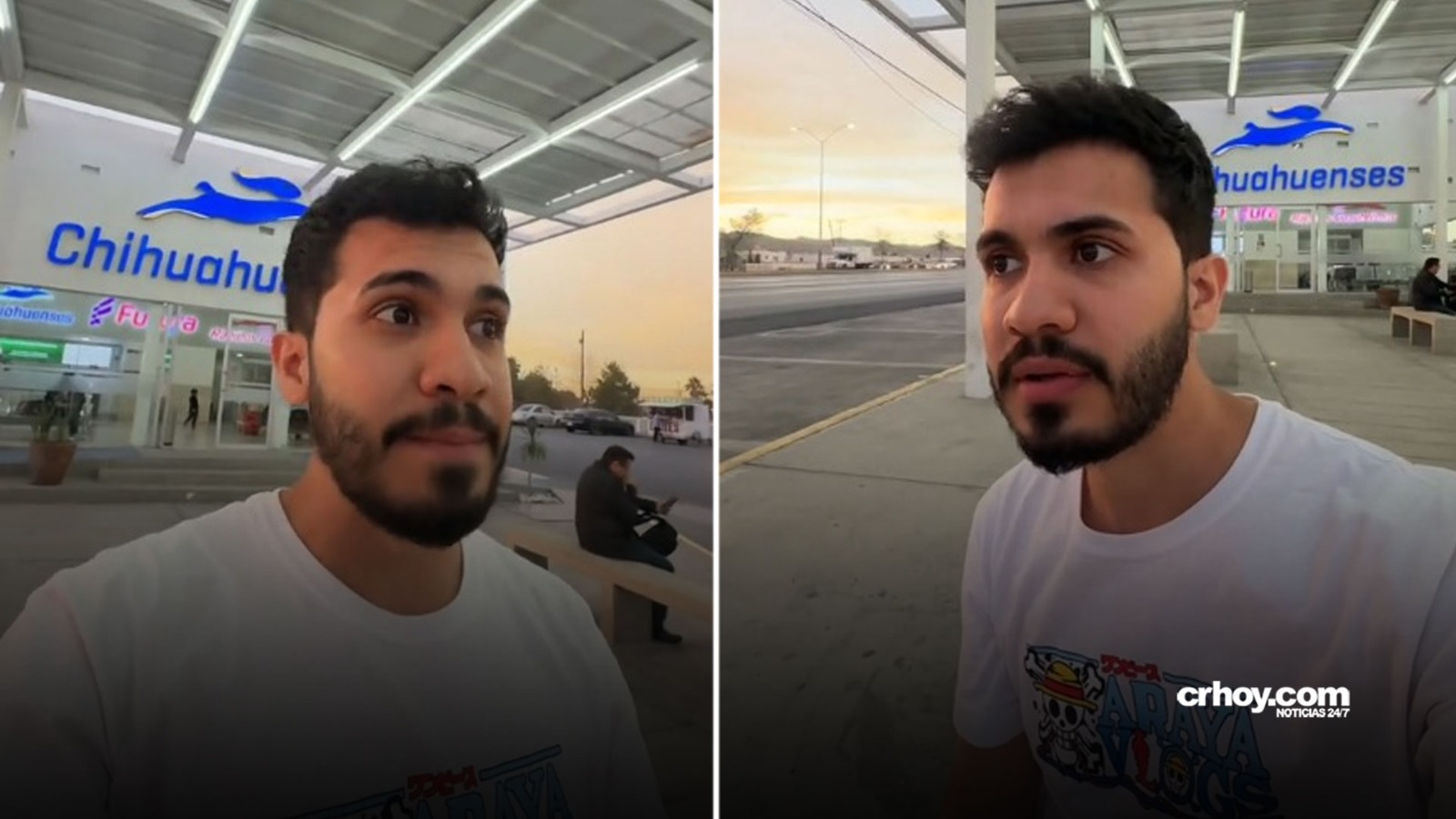 (VIDEO) ¡Vea lo que le pasó a Araya Vlogs en la frontera de México con ...