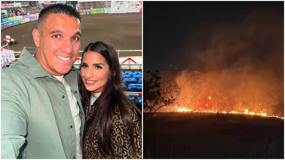 (VIDEO) David Guzmán y su familia se llevaron gran susto por quema de ...