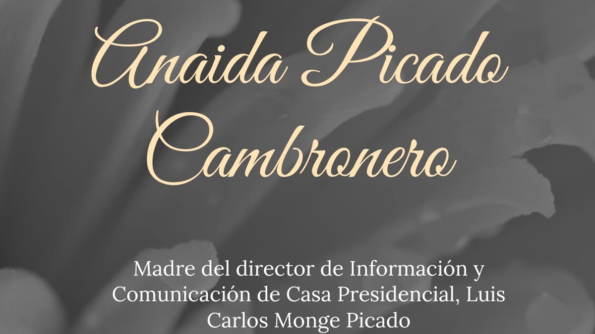 Fallece la mamá de Luis Carlos Monge | CR Hoy